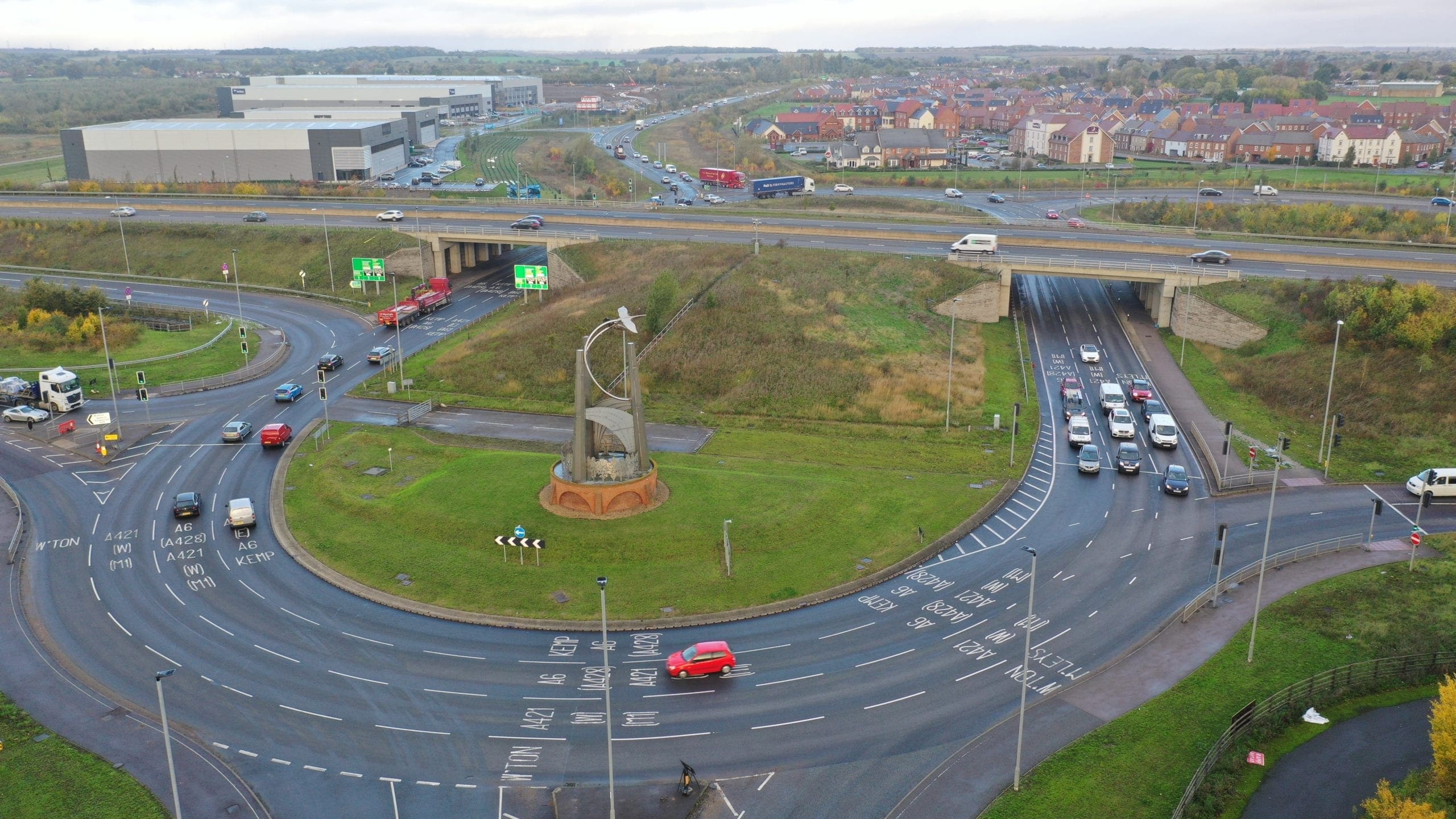 Strategic junction & infrastructure at Marsh Leys - ECL