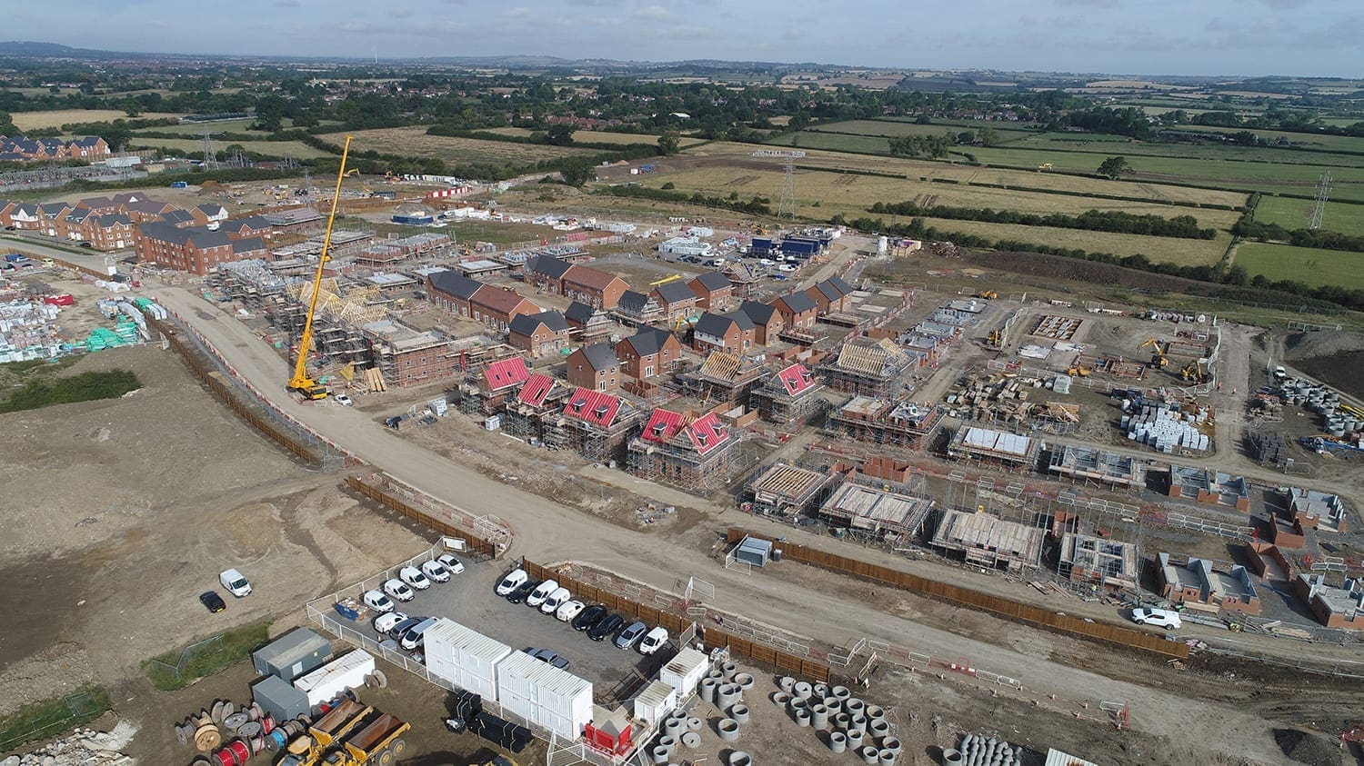 Kingsbrook an infrastructure & groundworks project