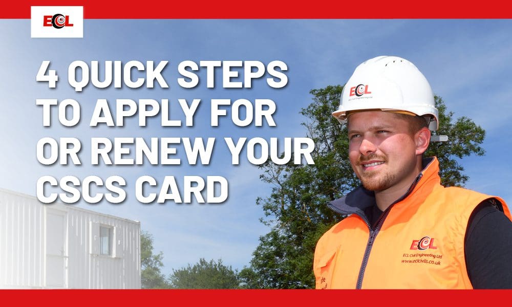 How to apply for or update your CSCS card - ECL Civil Engineering