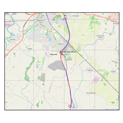 Night Road Closures on the B6326 - ECL Civil Engineering