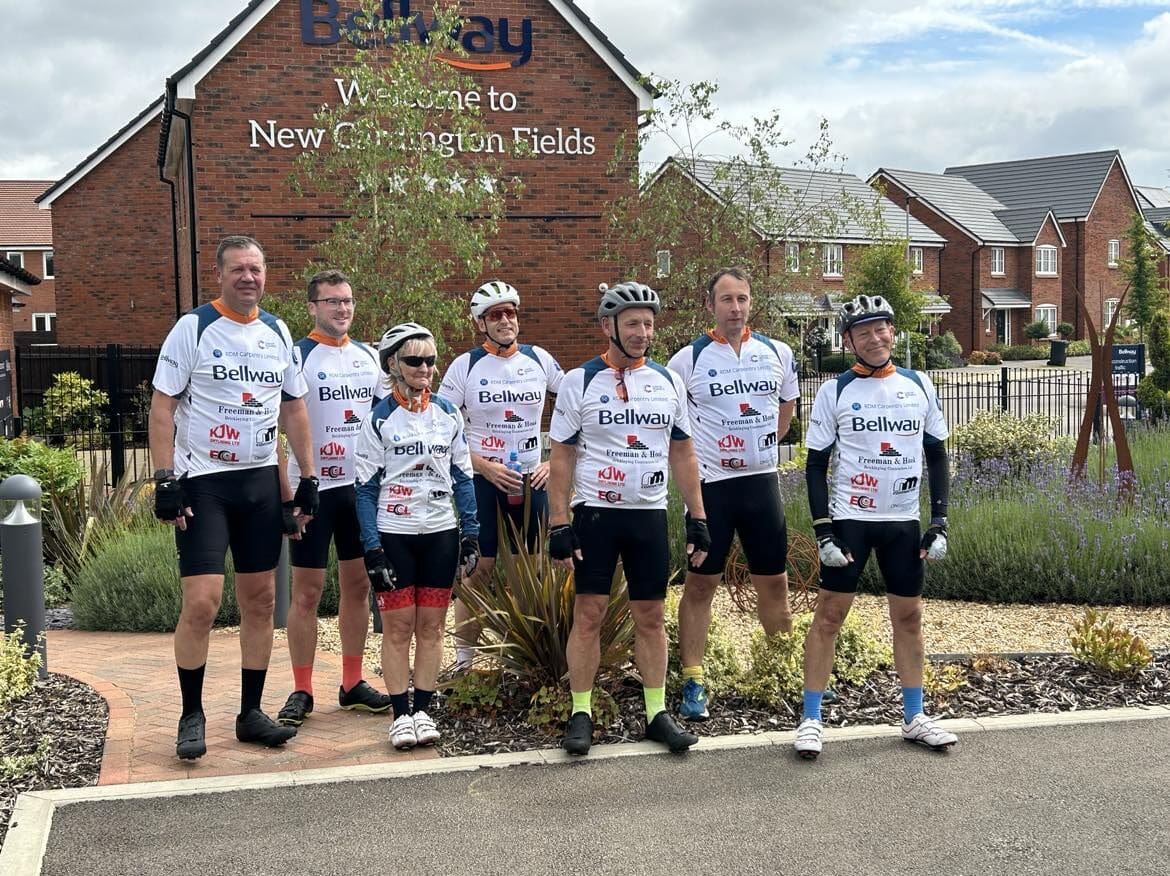Bellway Homes 60 Mile Charity Ride - ECL Civil Engineering